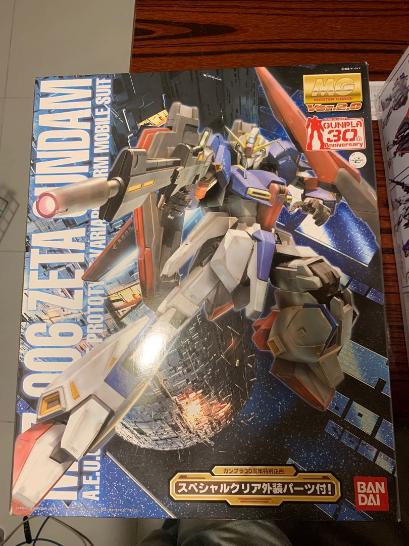MG Z Gundam 2.0 30周年限定版, 興趣及遊戲, 玩具 & 遊戲類 - Carousell