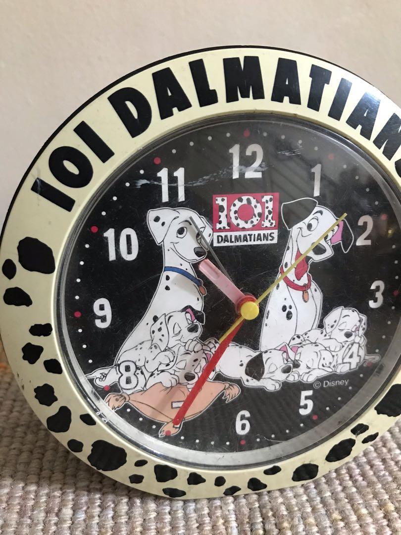 101 Dalmatians Clock, Hobbies & Toys, Memorabilia & Collectibles ...