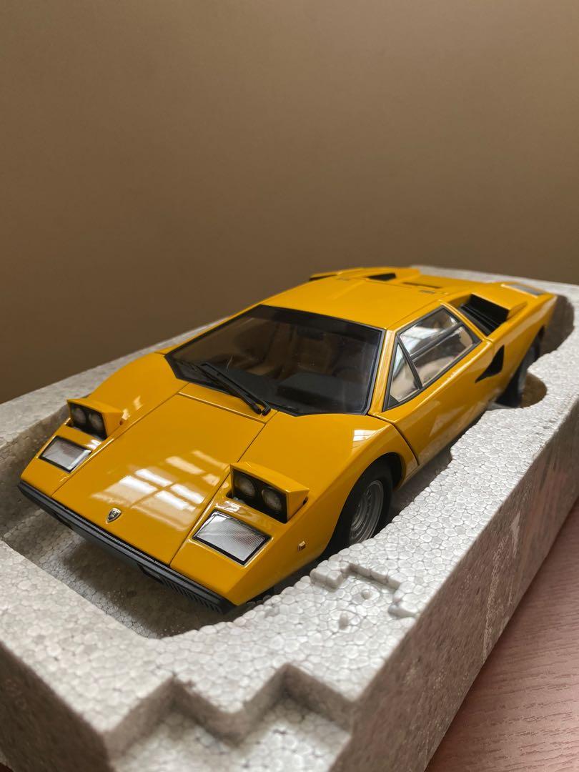 1/18 Autoart Signature Lamborghini Countach LP400, Hobbies & Toys, Toys ...