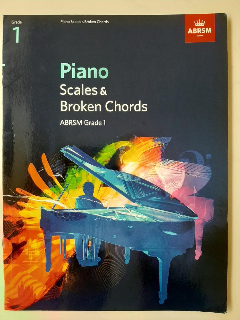 ABRSM Piano Scales & Broken Chords Grade 1, Hobbies & Toys, Music ...