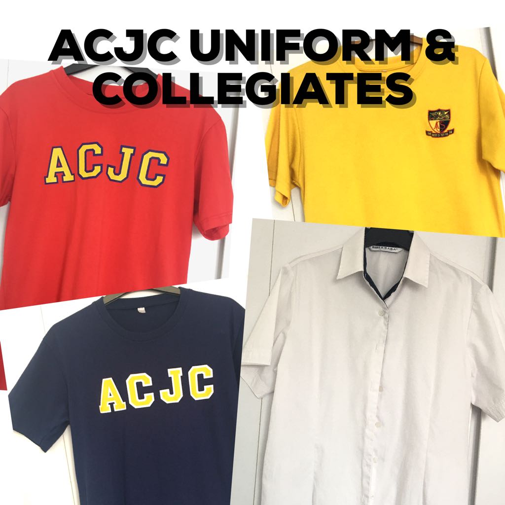 ACJC UNIFORM, COLLEGIATES & MORE, Women's Fashion, Tops, Shirts on ...