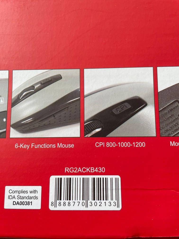 Bluetooth Wireless Keyboard And Mouse Set Computers And Tech Parts And Accessories Computer