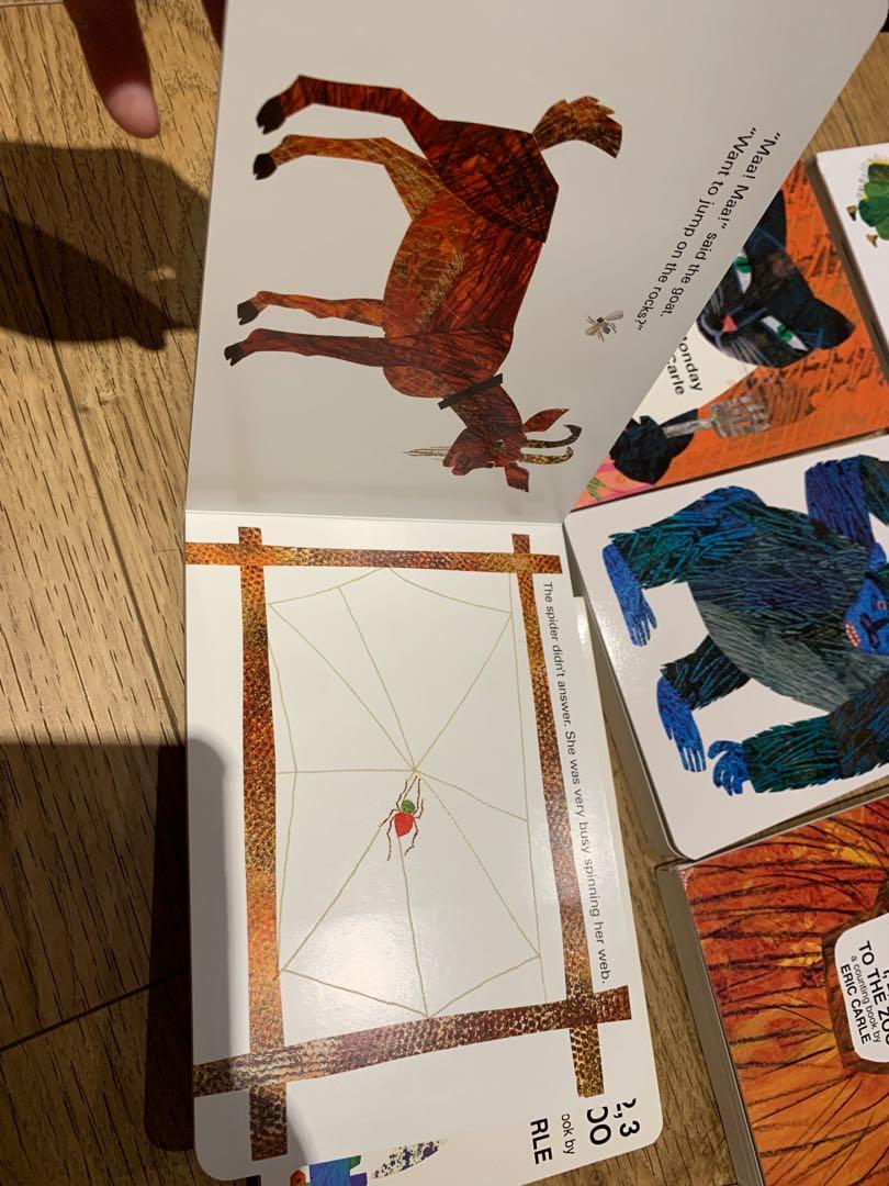 Eric Carle board books 100% original , Hobbies & Toys, Books ...
