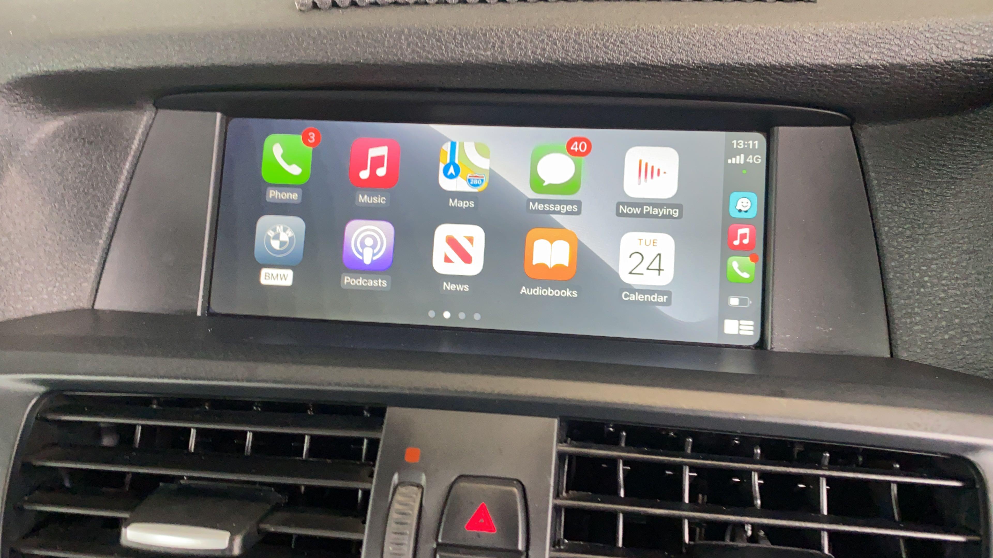 Apple CarPlay / Android Auto MMI & Reverse Camera System for BMW iDrive ...