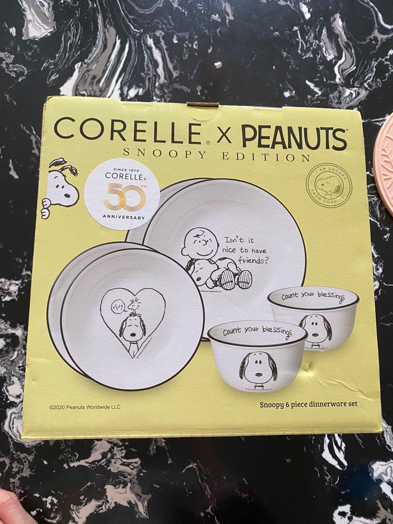 Corelle Snoopy Limited Edition, Furniture & Home Living, Kitchenware ...