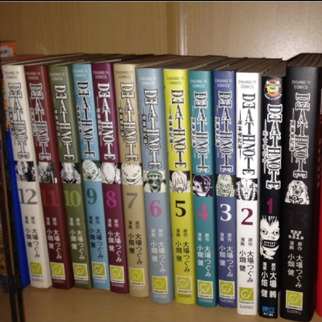 Death note 死神筆記 Comic Full Set, Hobbies & Toys, Books & Magazines ...