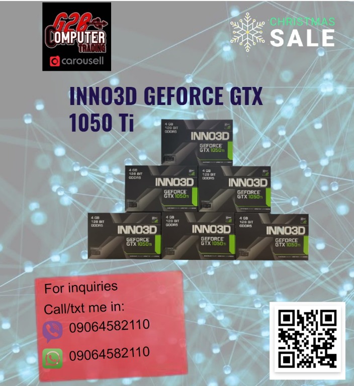 DUAL FAN AFFORDABLE GPU, INNO 3D GTX 1650, Computers & Tech, Desktops ...