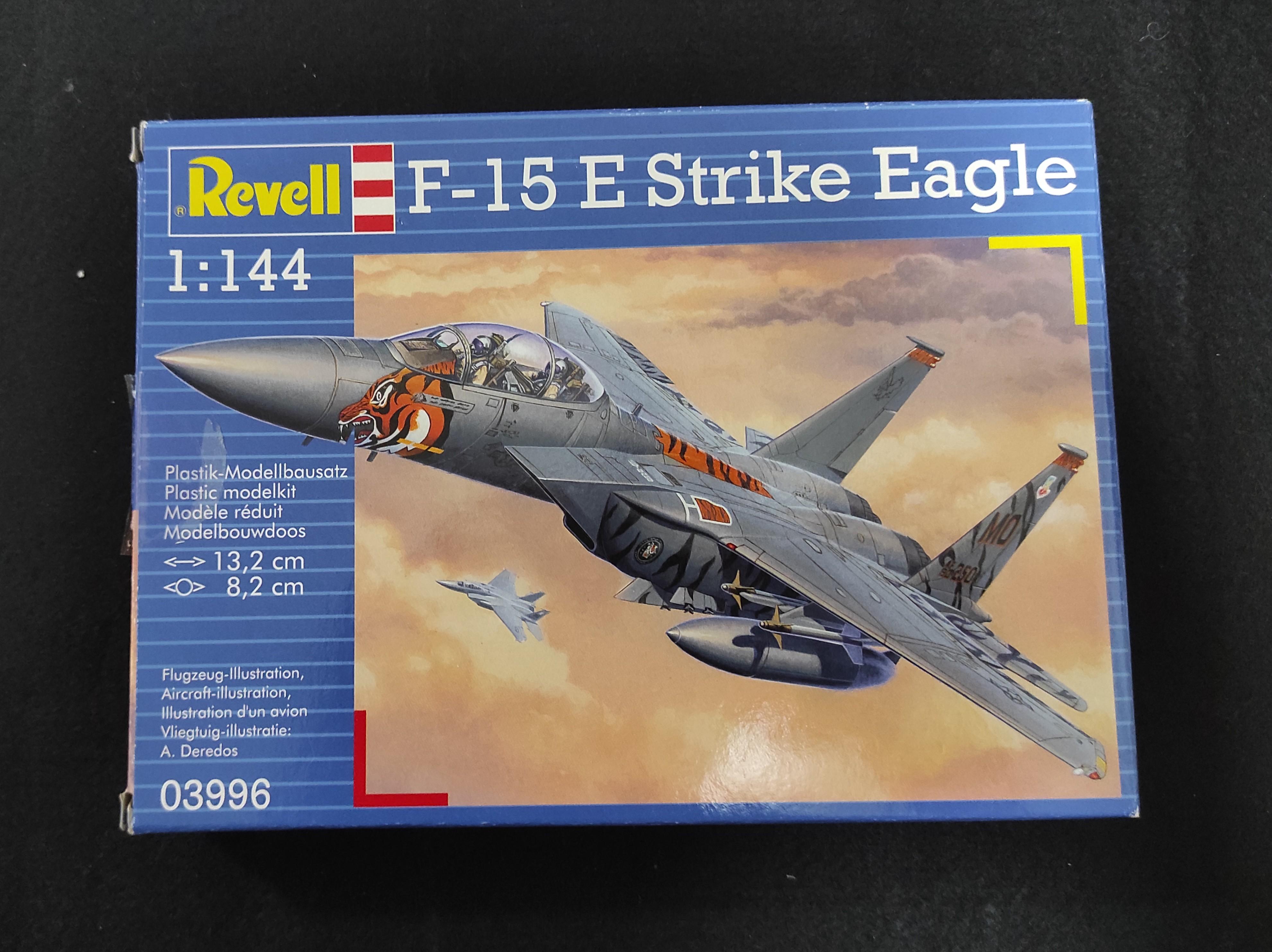 F-15E Model Kit 1:144, Hobbies & Toys, Toys & Games on Carousell