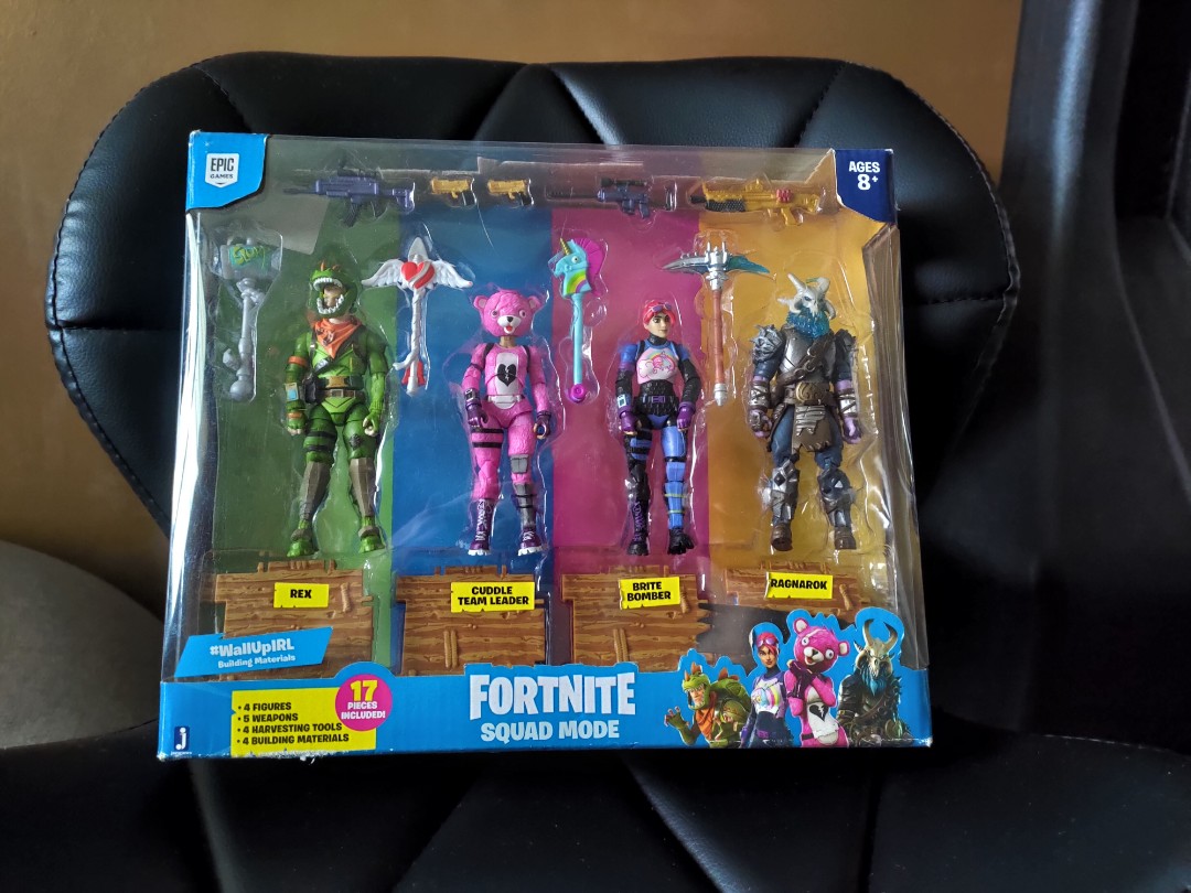 Fortnite pack of 4, Hobbies & Toys, Toys & Games on Carousell