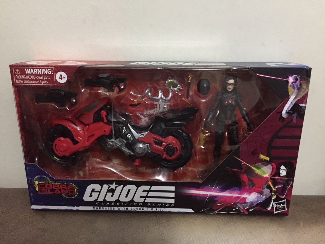 GI Joe Classified Series Baroness with Cobra COIL, Hobbies & Toys, Toys ...