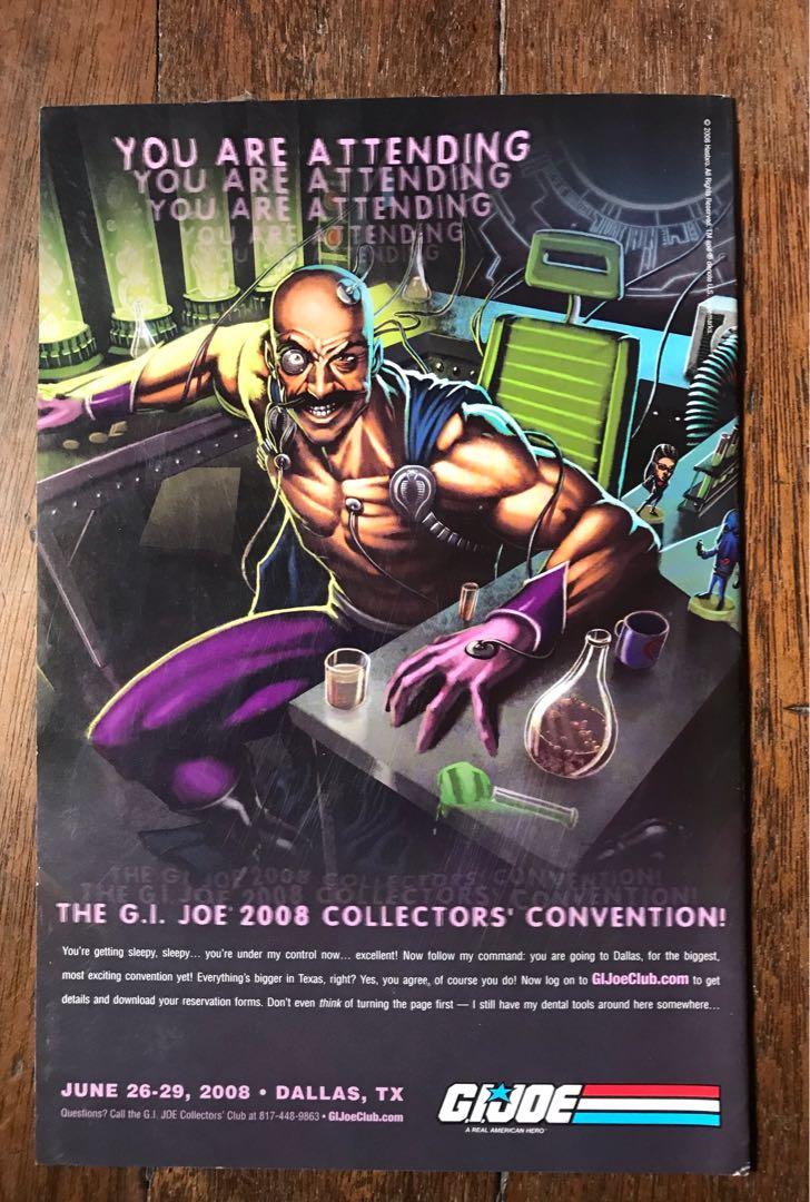 Gi joe comics Falcon vs nemesis immortal 2008, Hobbies & Toys, Books ...