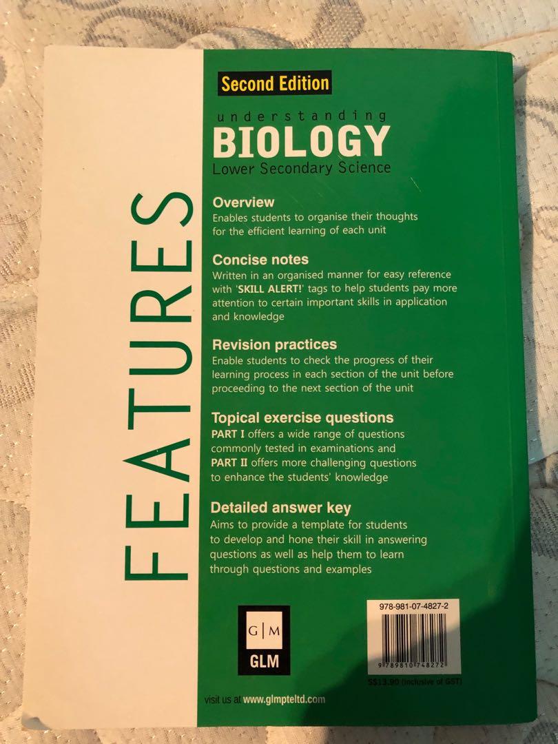 GLM Lower Secondary Science Assessment Books Biology Chemistry Physics ...