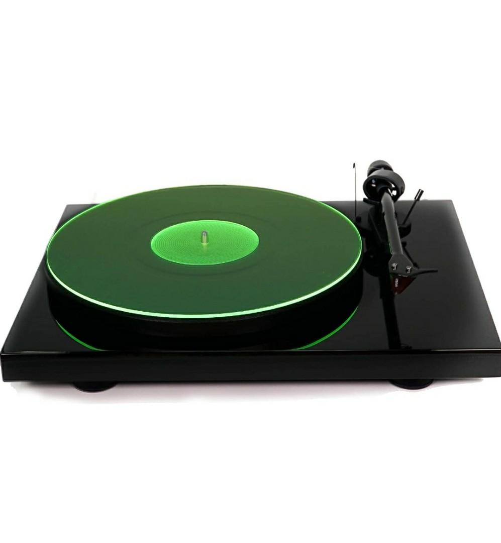 NEW STOCK 2022! GREENLIT CLEAR ACRYLIC TURNTABLE SLIPMAT. NEW SEALED ...