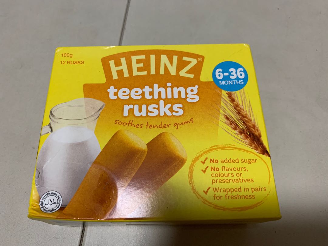 Heinz teething rusks, Babies & Kids, Nursing & Feeding, Weaning ...