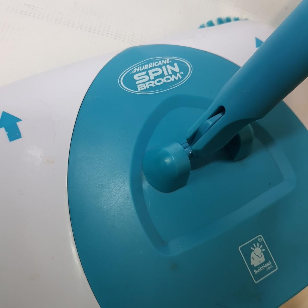 Hurricane spin broom, Furniture & Home Living, Cleaning & Homecare ...