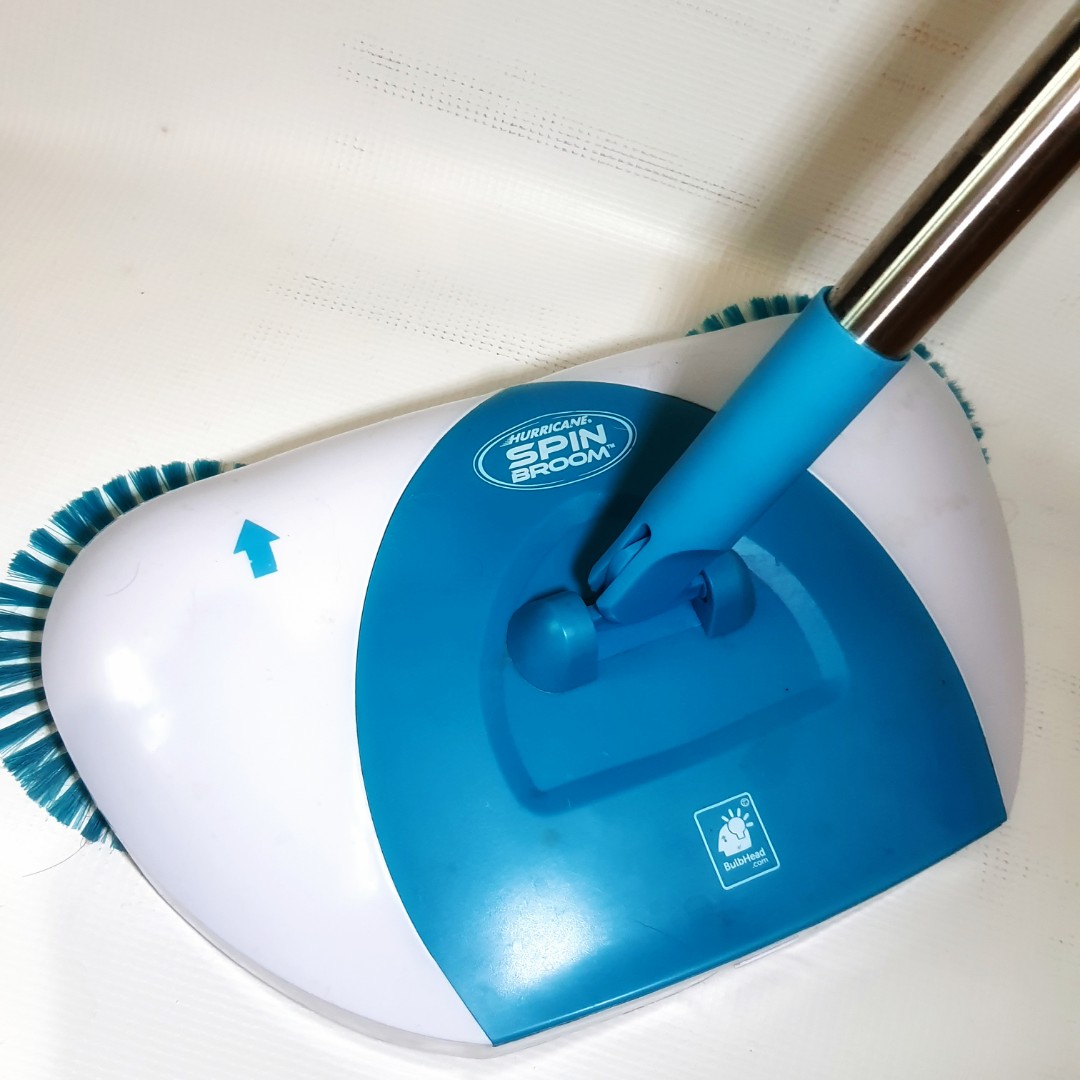 Hurricane spin broom, Furniture & Home Living, Cleaning & Homecare ...