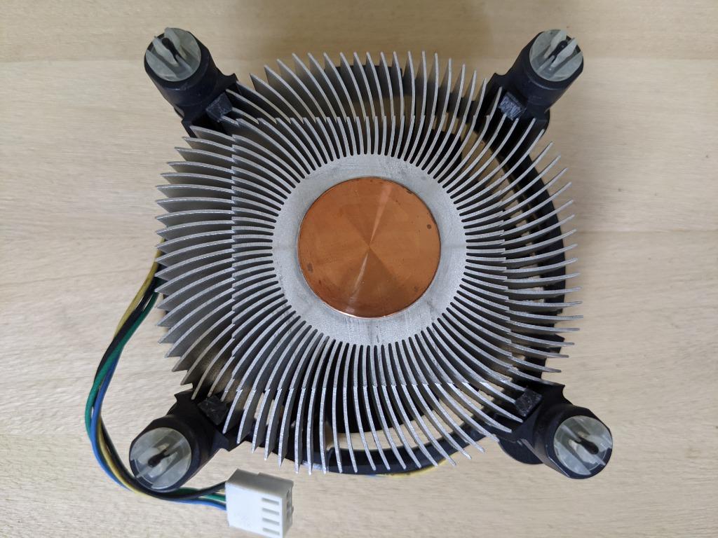 Intel CPU Heatsink Fan, Computers & Tech, Parts & Accessories, Computer ...