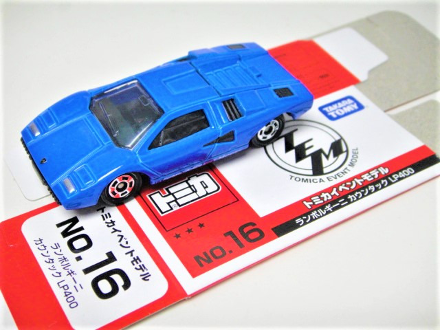 未摺盒直版UNC 超級珍藏！itrea 超罕 Tomica F37 Tomica Lamborghini LP400 LP 400 Event ...