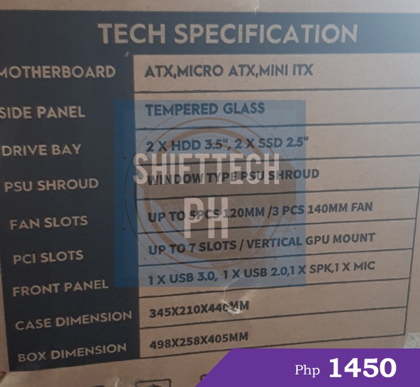 Keytech Terminator Series T1000 Gaming Case, Computers & Tech, Parts ...