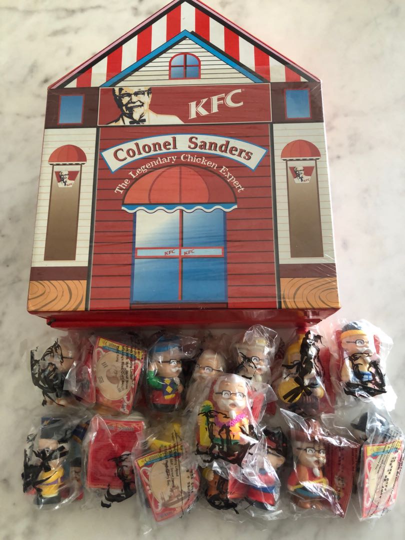 KFC Colonel Sanders + 15 figurines, Hobbies & Toys, Toys & Games on ...