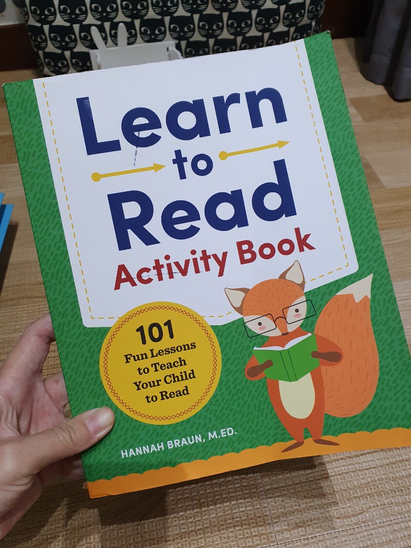 Learn to Read Activity Book, Hobbies & Toys, Books & Magazines ...