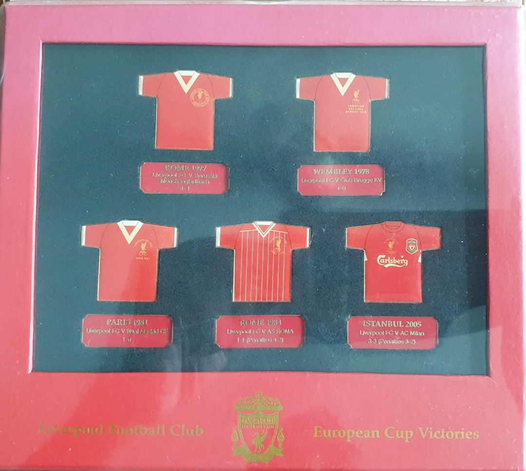 Liverpool F.C Pin Badges, Vintage & Collectibles, Vintage Collectibles ...