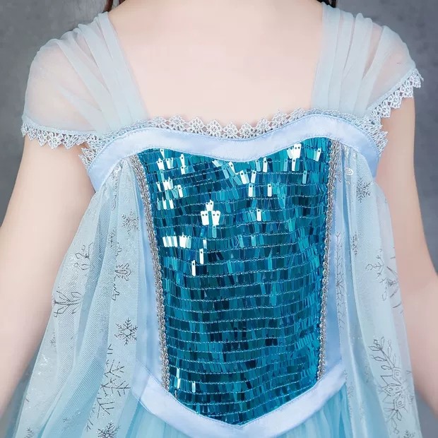 (Last piece) Princess Elsa formal dress, Babies & Kids, Babies & Kids ...