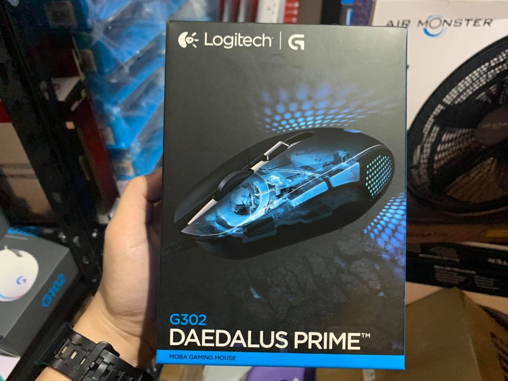 Logitech Daedalus Prime G302 MOBA Gaming Mouse, Computers & Tech, Parts ...