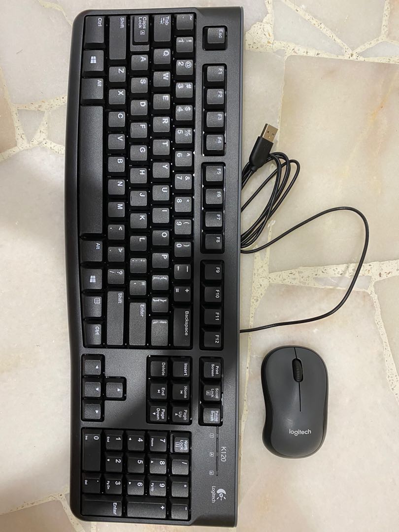 Logitech Keyboard Mouse Computers And Tech Parts And Accessories Mouse And Mousepads On Carousell