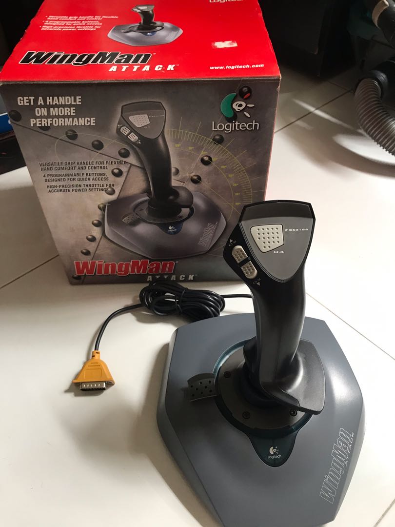 Logitech WingMan Attack (game port), TV & Home Appliances, TV ...