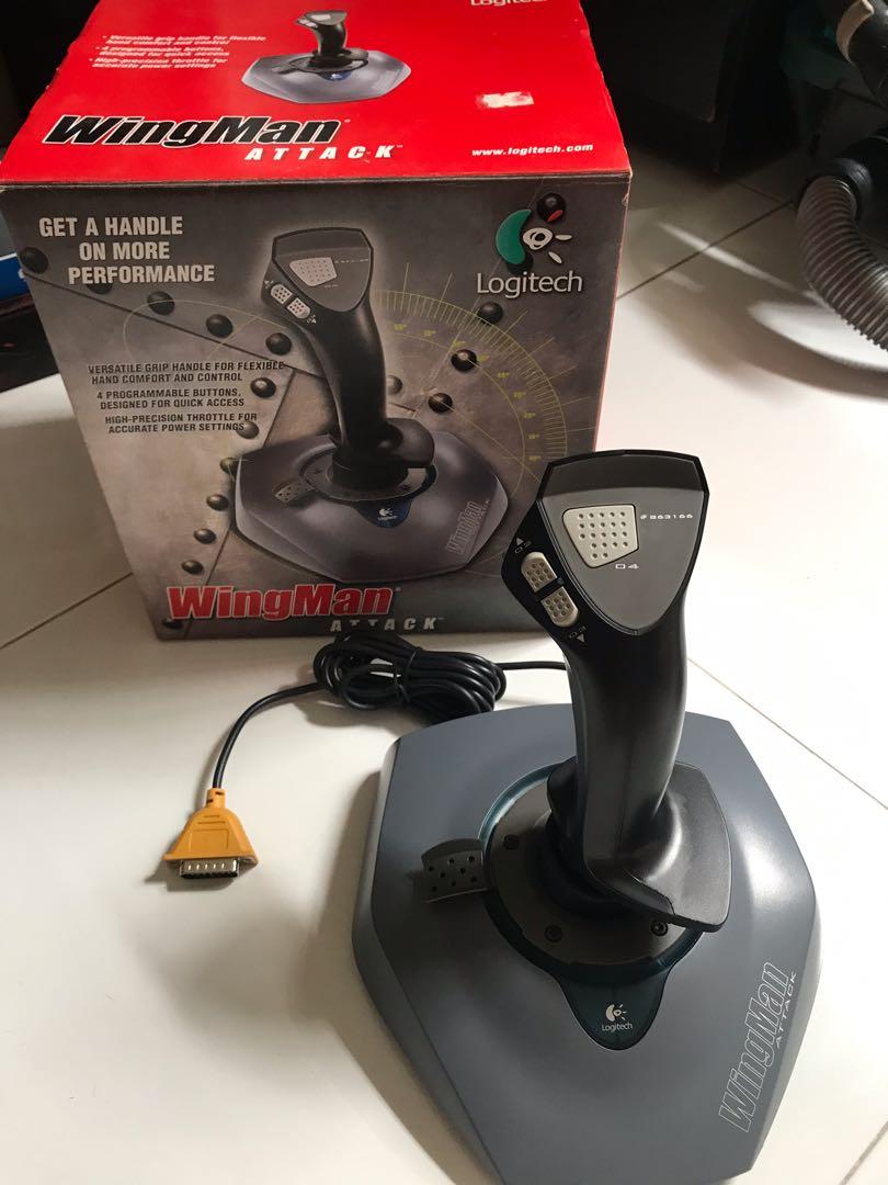 Logitech WingMan Attack (game port), TV & Home Appliances, TV ...