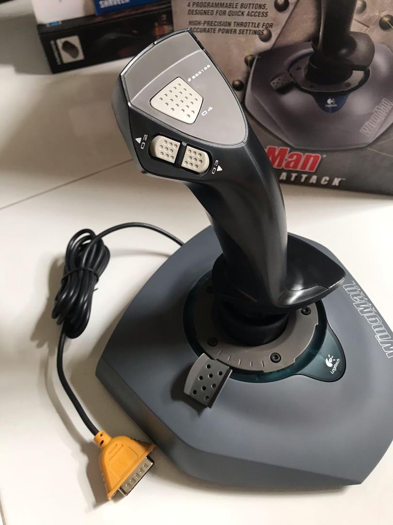 Logitech WingMan Attack (game port), TV & Home Appliances, TV ...