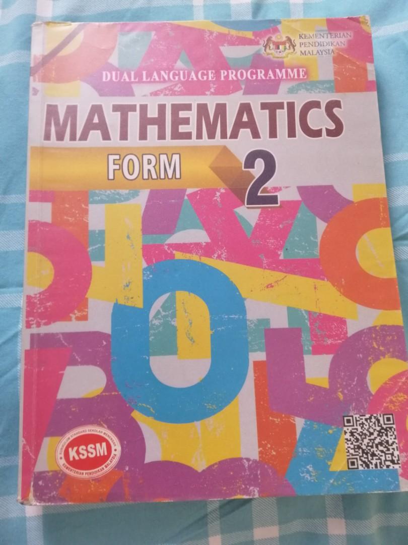 Math form 2, Hobbies & Toys, Books & Magazines, Textbooks on Carousell