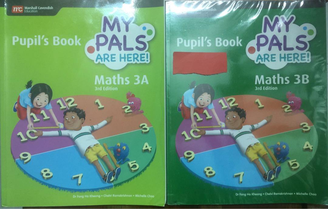 Maths 3A & 3B Textbook (Primary), Books & Stationery, Textbooks ...