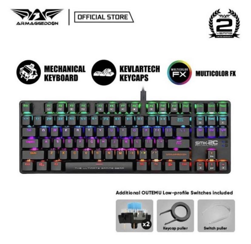 Mechanical Keyboard Armaggeddon SMK-2C, Computers & Tech, Parts ...