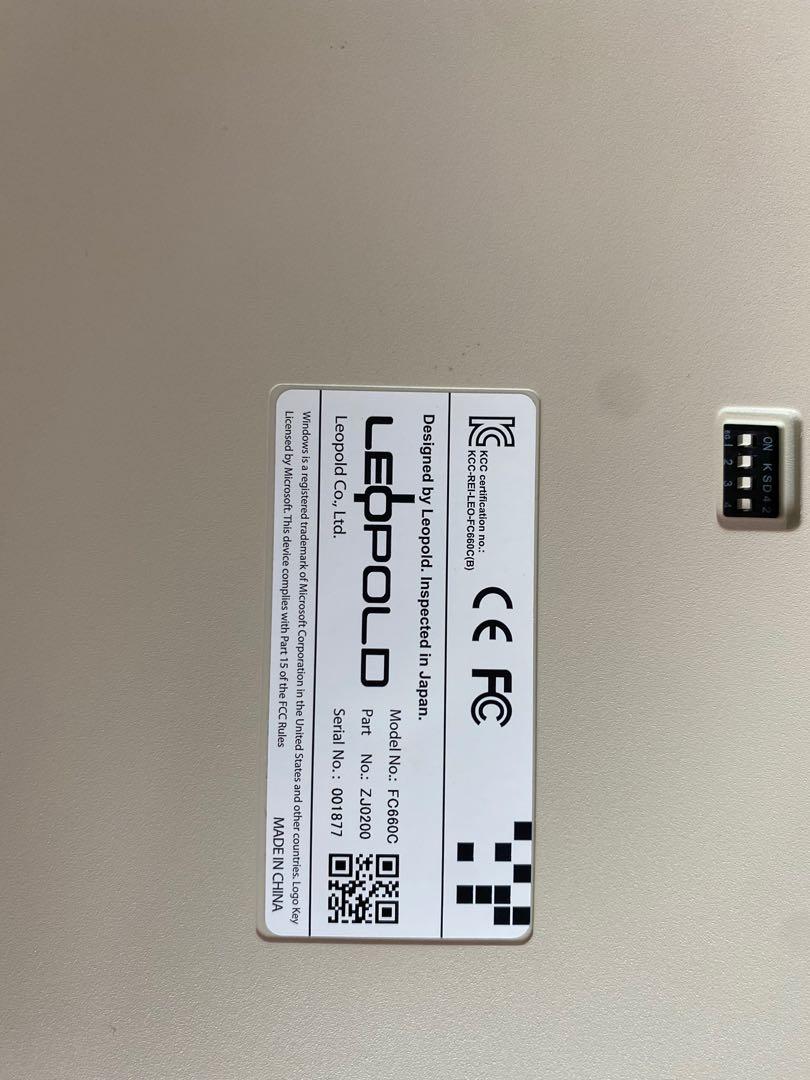 Mechanical Keyboard Leopold FC660C 45g, Computers & Tech, Parts & Accessories, Computer Keyboard ...