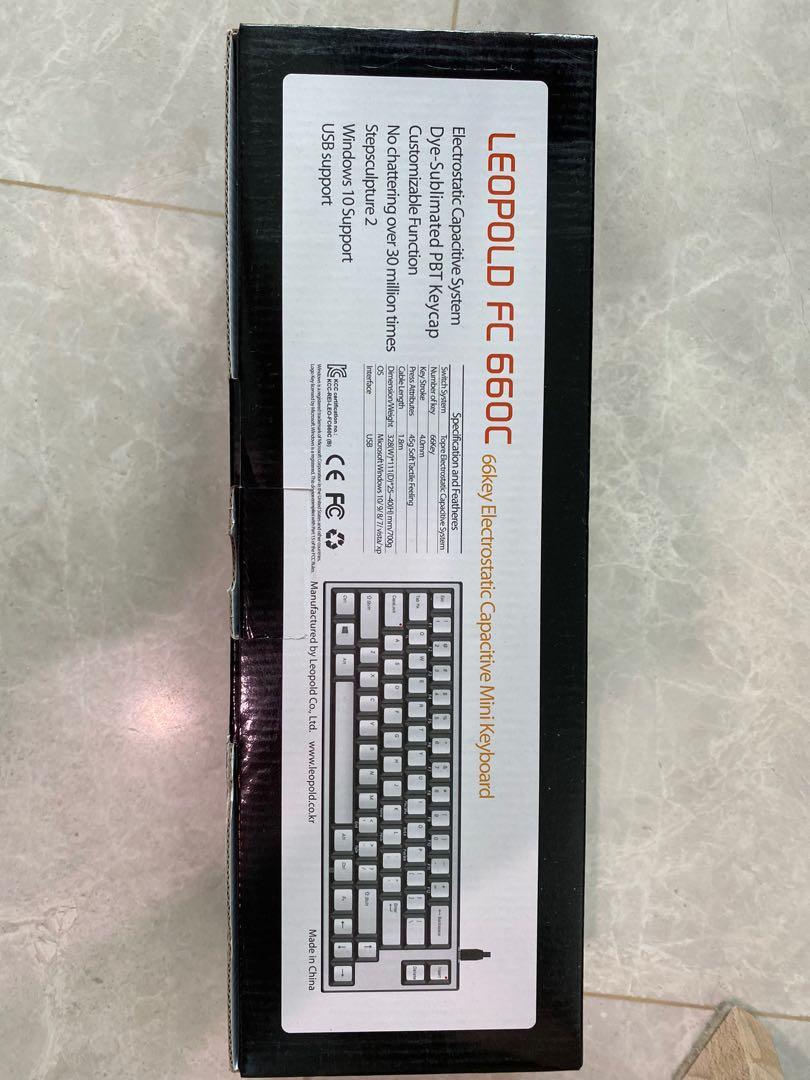 Mechanical Keyboard Leopold FC660C 45g, Computers & Tech, Parts & Accessories, Computer Keyboard ...