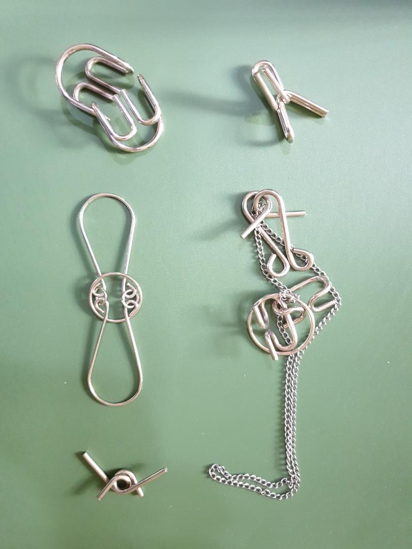 Metal Ring Puzzle, Hobbies & Toys, Toys & Games on Carousell