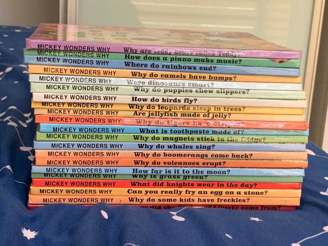 MICKEY WONDERS WHY SERIES, Hobbies & Toys, Books & Magazines, Fiction ...