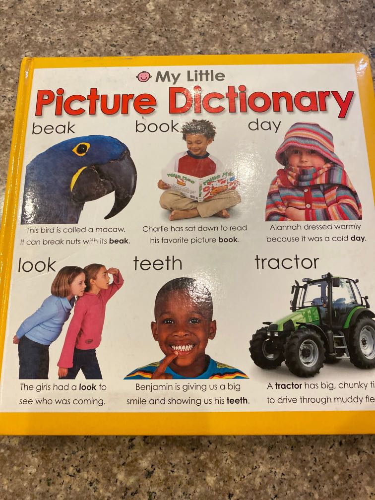My little picture dictionary, Hobbies & Toys, Books & Magazines ...