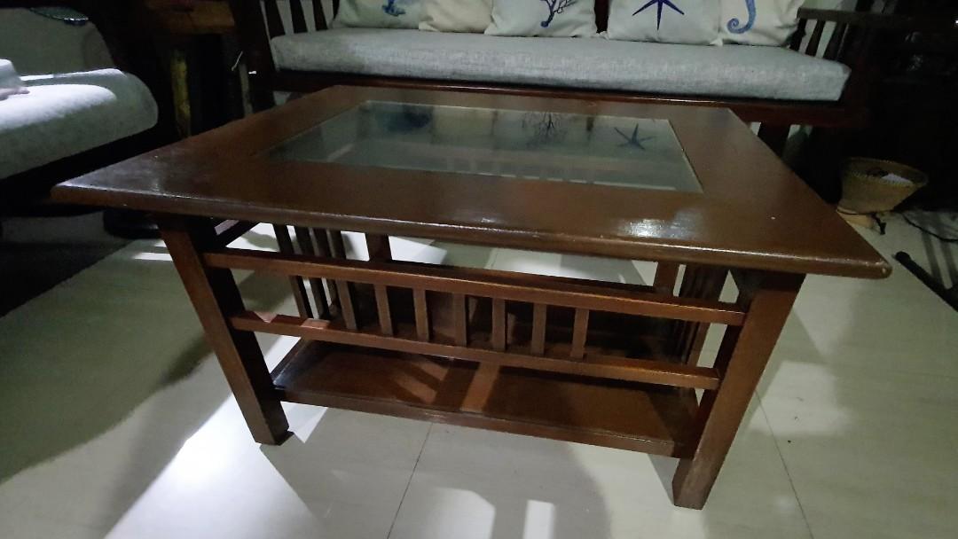 Narra Center Table, Furniture & Home Living, Office Furniture ...