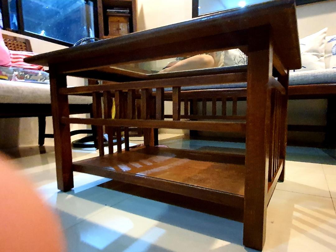 Narra Center Table, Furniture & Home Living, Office Furniture ...