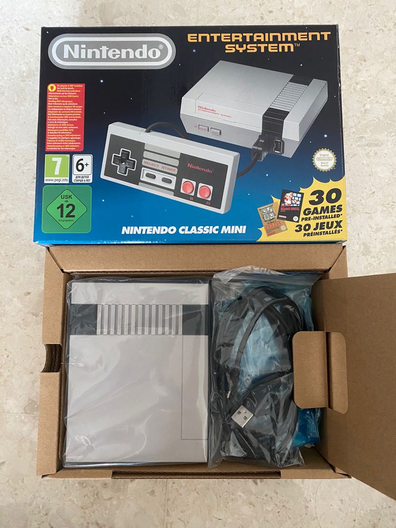 Nintendo Classic Mini, Video Gaming, Video Games, Nintendo on Carousell