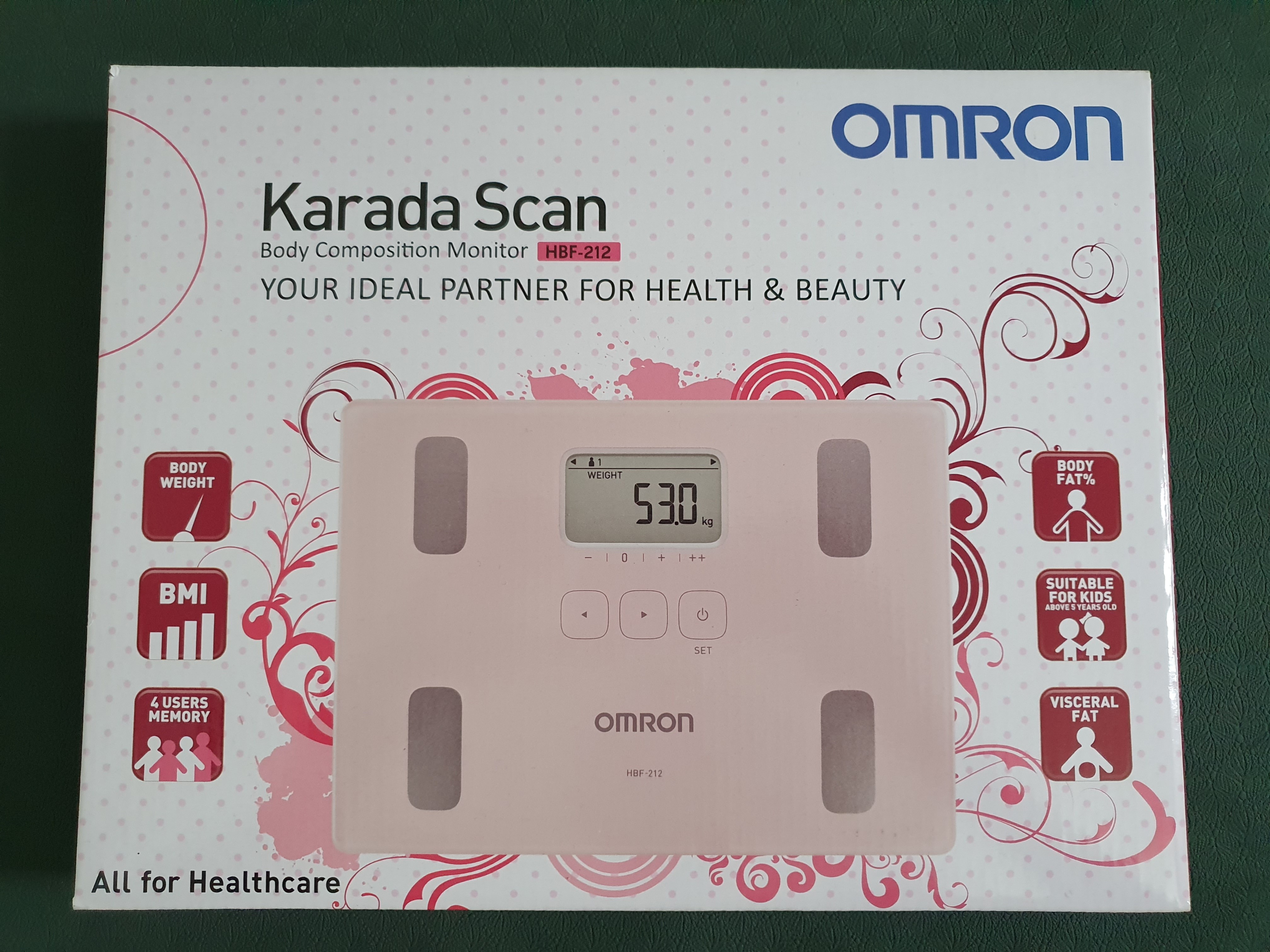 Omron Karada Scan Body Composition Monitor HBF-212, Assistive Devices ...