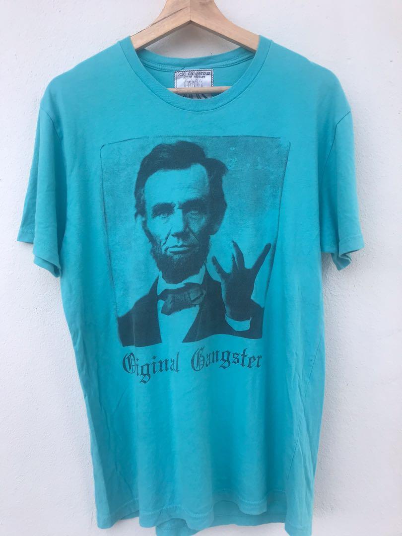 Original Gangster Abraham Lincoln President USA, Men's Fashion, Tops ...