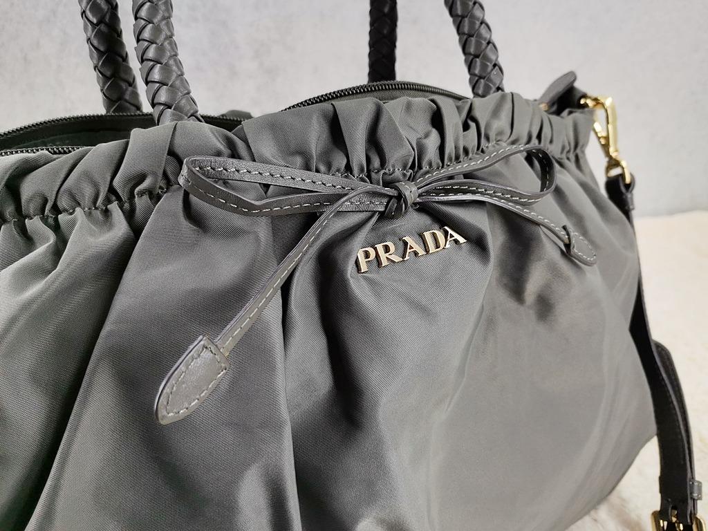 original PRADA tessuto nylon 2 way bag kueii, Women's Fashion, Bags ...