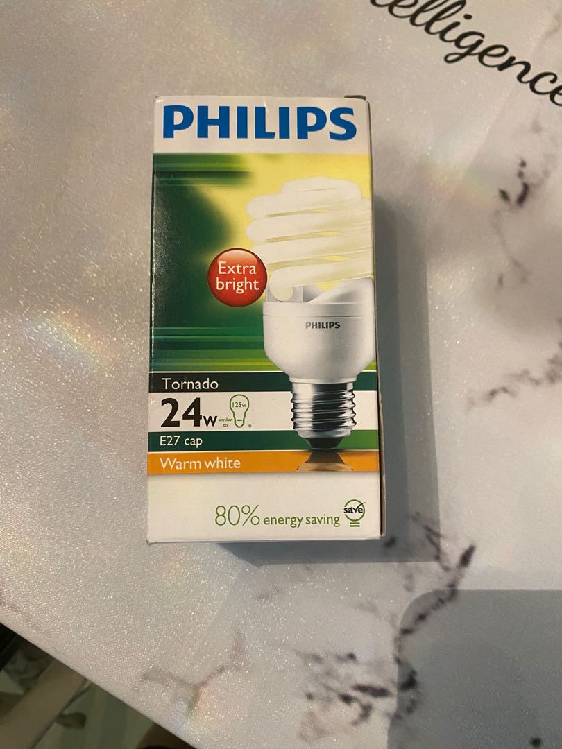 Philips Tornado 24w Warm White, Furniture & Home Living, Lighting ...