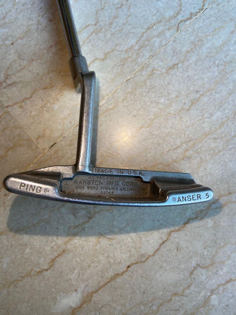 PING anser 5 putter, Sports Equipment, Sports & Games, Golf on Carousell