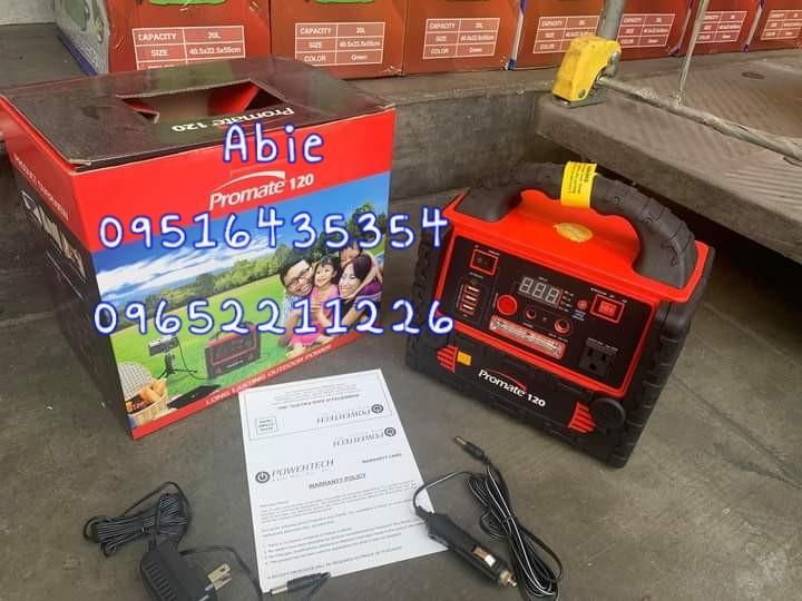 Promate 120 Powerstation / 200w Inverter Generator (Solar Power Ready ...