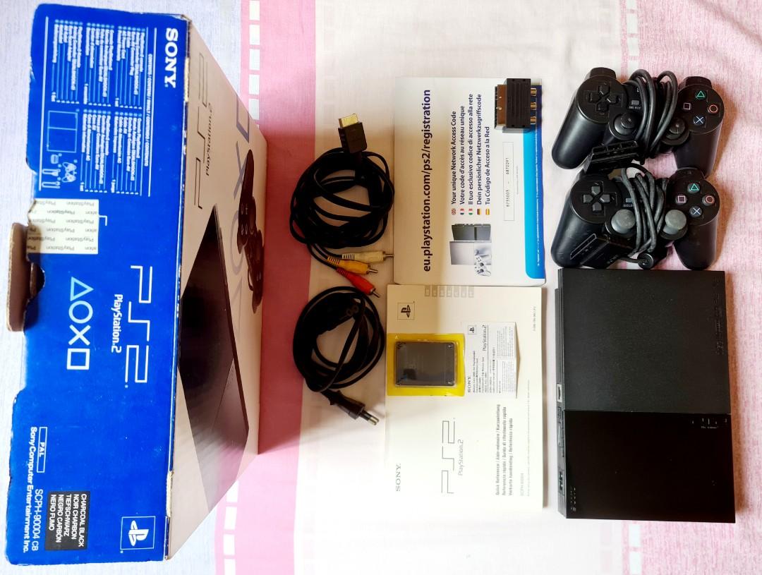 PS2 full set with original box, Video Gaming, Video Game Consoles ...